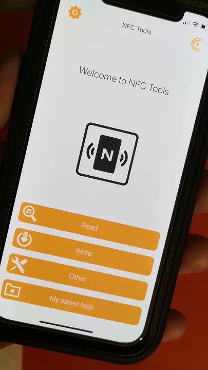 Creating iPhone compatible NFC web link tags - YouTube