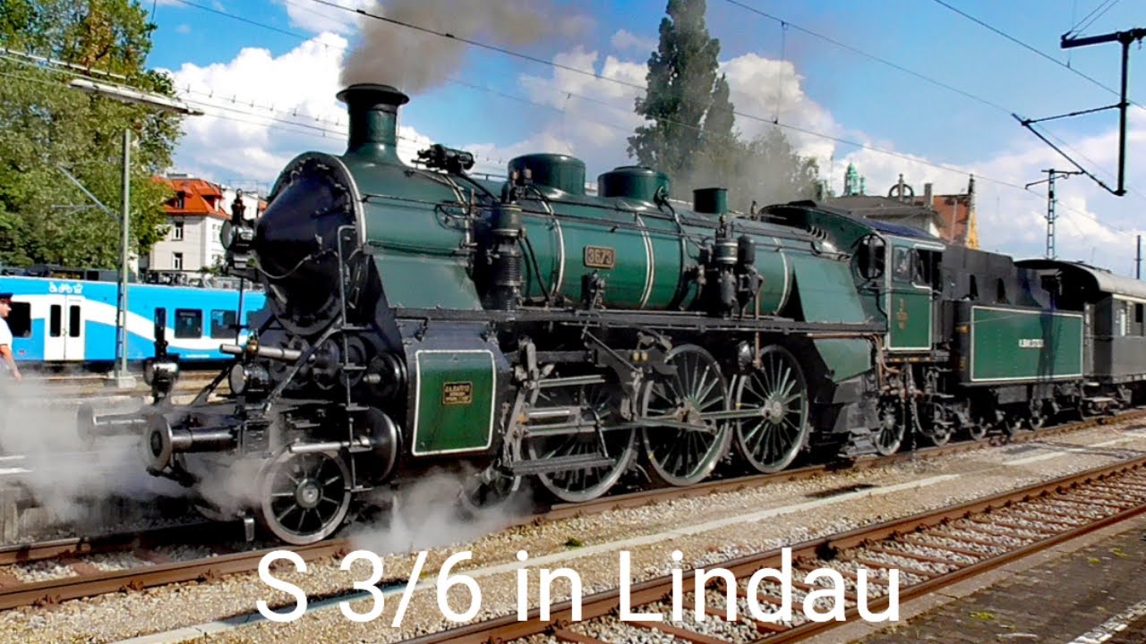 🇩🇪🇦🇹🇨🇭⚠️ Königin der Schiene | Dampflok S 3/6 - YouTube