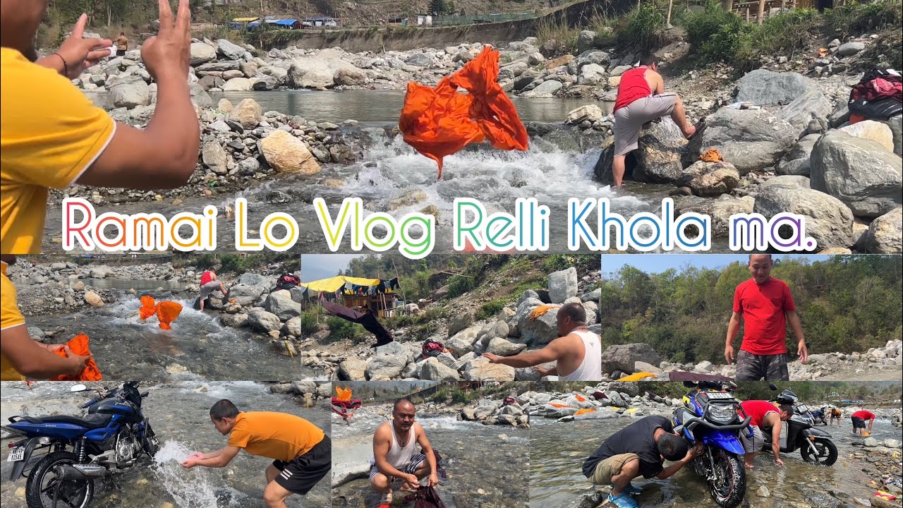 Lots of enjoyment at Relli river Kalimpong.🏊@dorjeetamangvlog7356 - YouTube