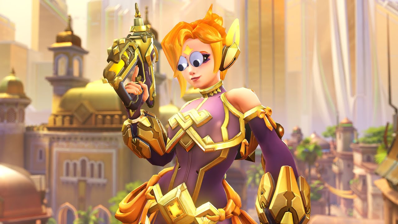 Ember Juno Skin Preview | Overwatch 2 Crowdfunding Skin - YouTube