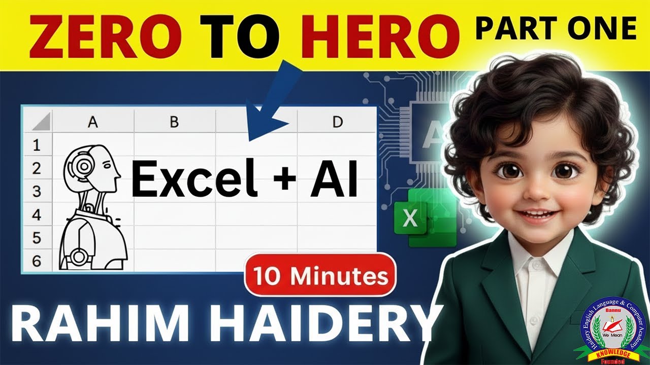 How to Use AI Tools in Excel | Easy Guide for Beginners 2025| Sun with ...