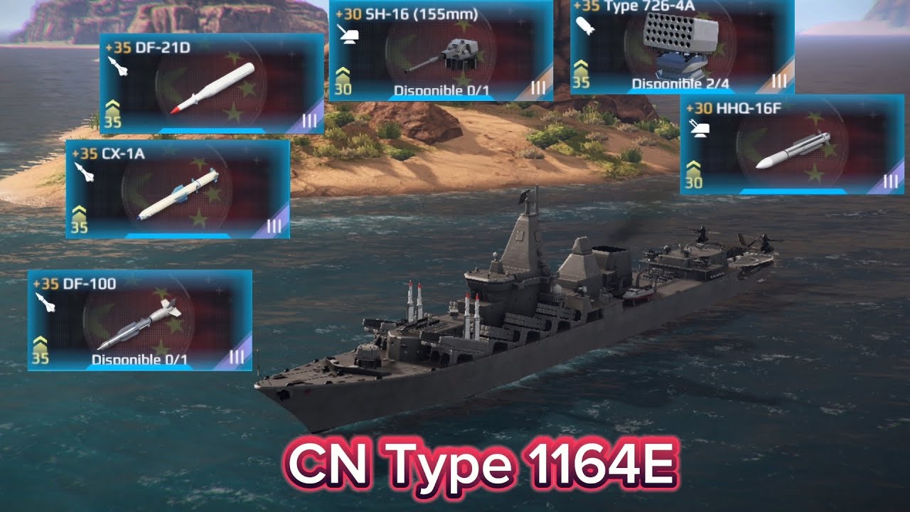 CN Type 1164E - GOOD SHIP ? MODERN WARSHIPS - TEST - YouTube