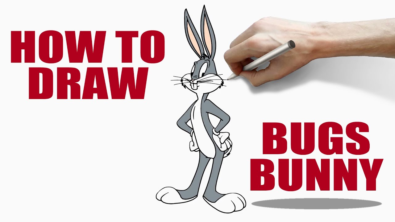 How to Draw Bugs Bunny | Warner Brothers Cartooning - YouTube