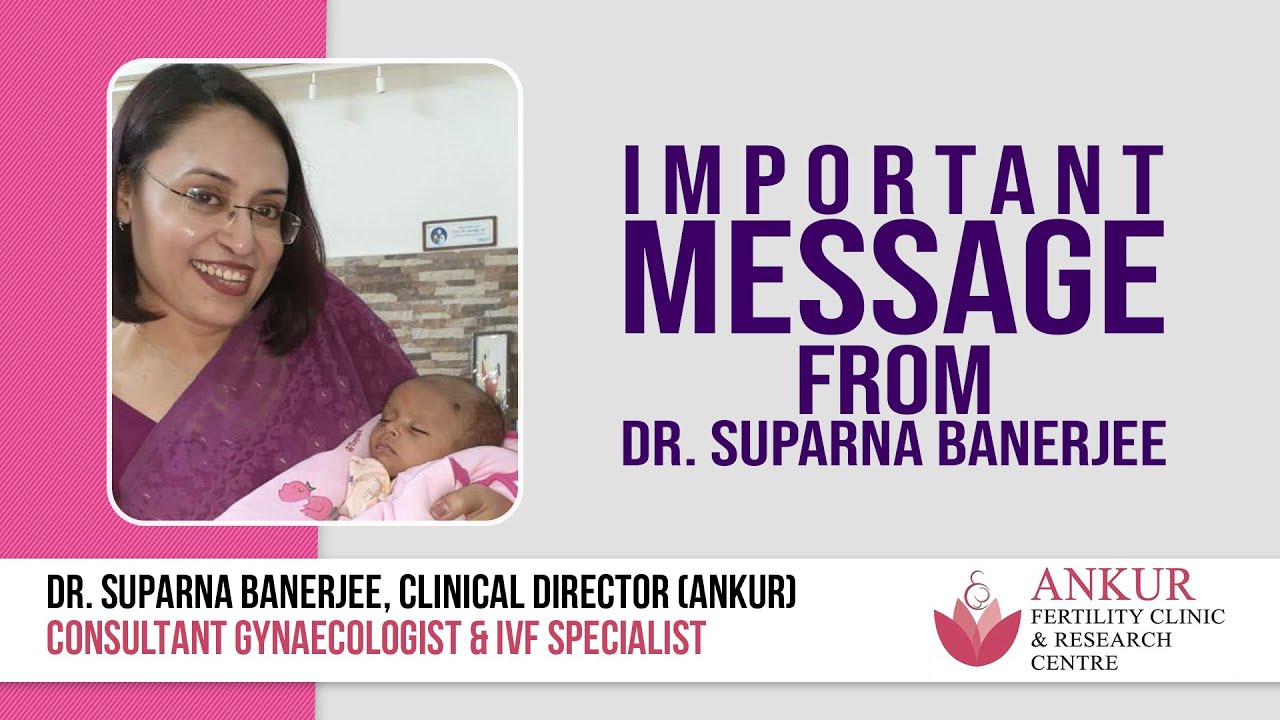 Important Message from Dr Suparna Banerjee - YouTube