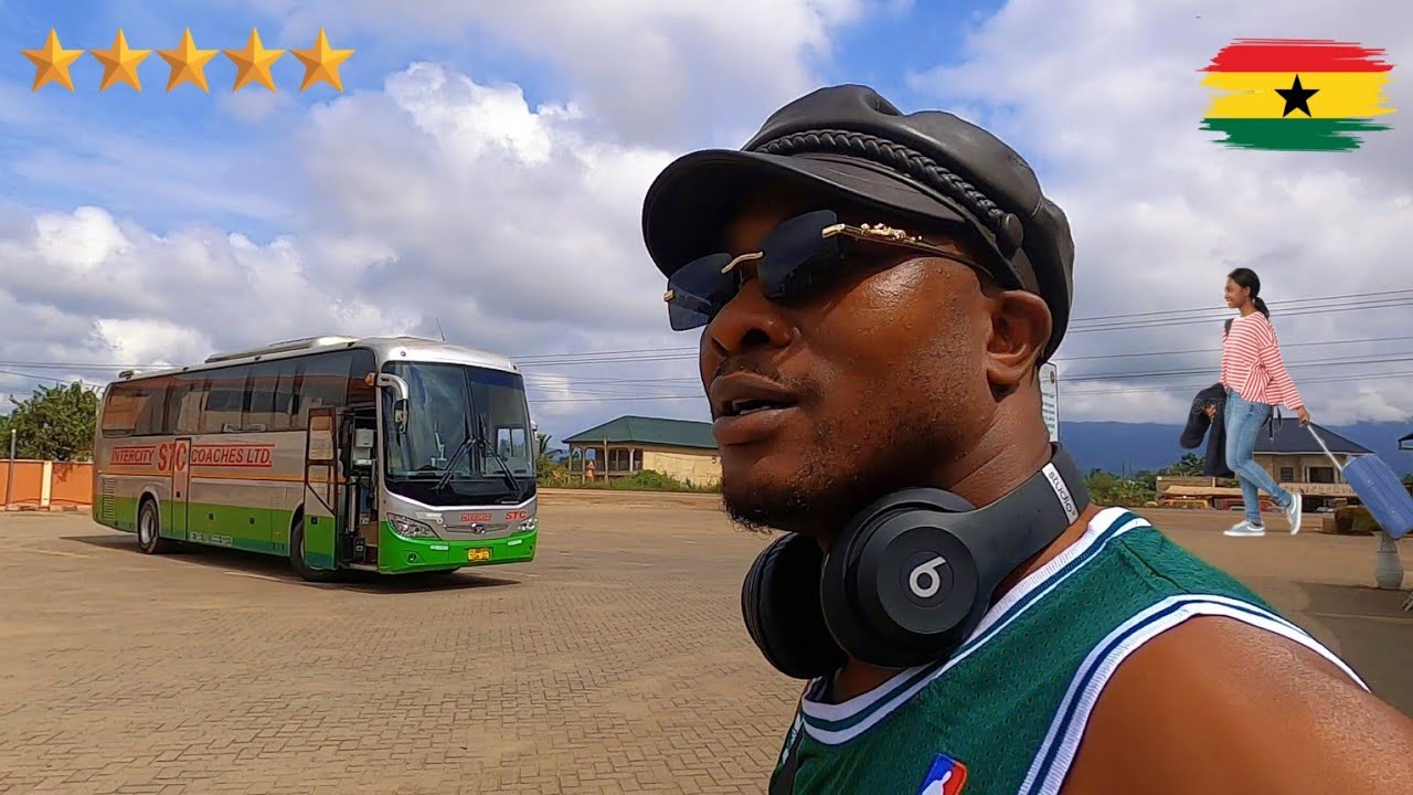 KUMASI To ACCRA On The New GHANA Luxury Bus! (ROAD TRIP) - YouTube