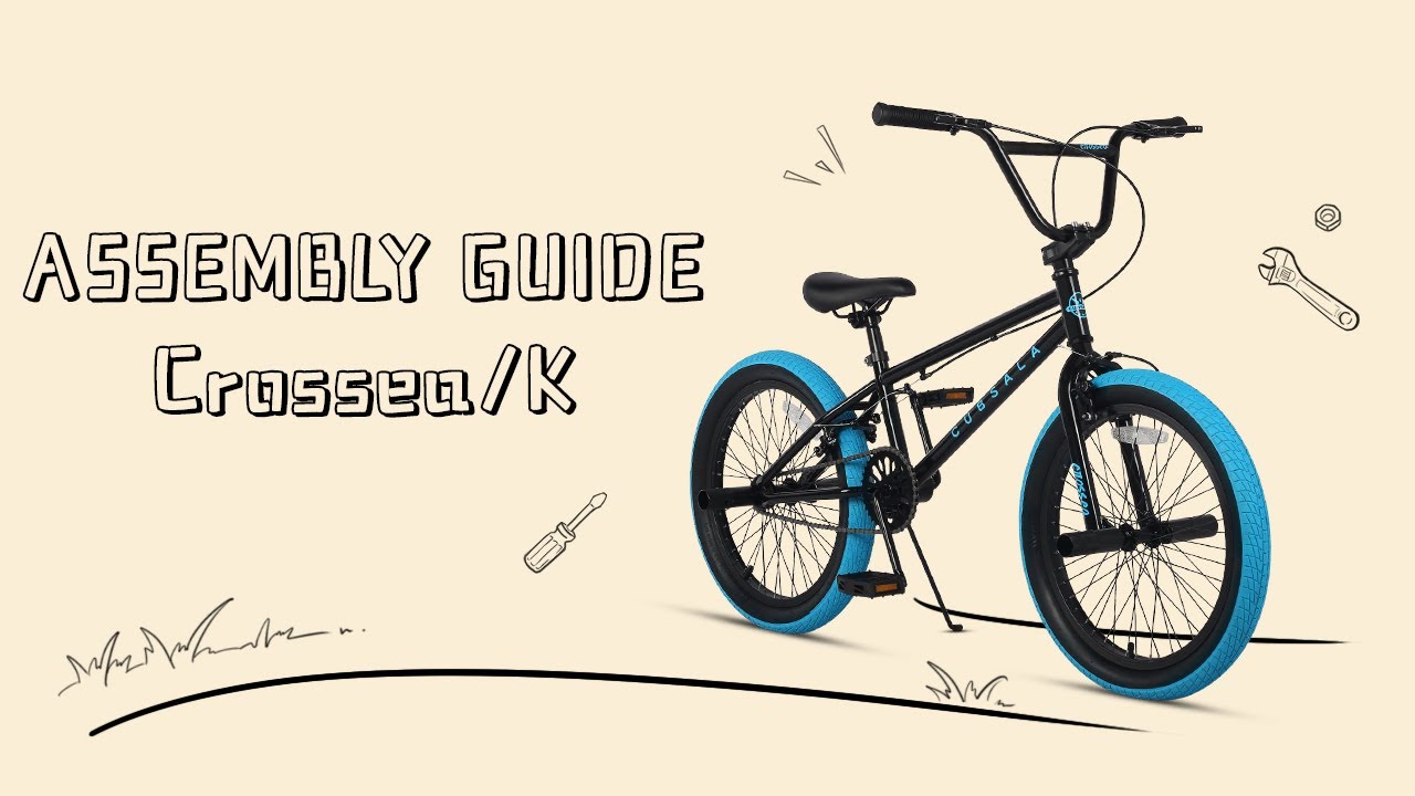 Glerc Bikes Assembly Guide For Crossea/K - YouTube