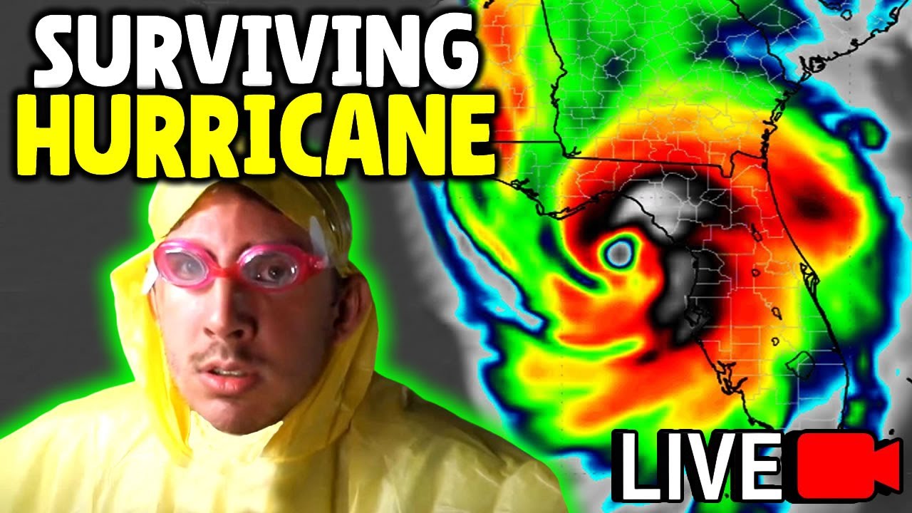 Surviving Hurricane LIVE 🌀 - YouTube