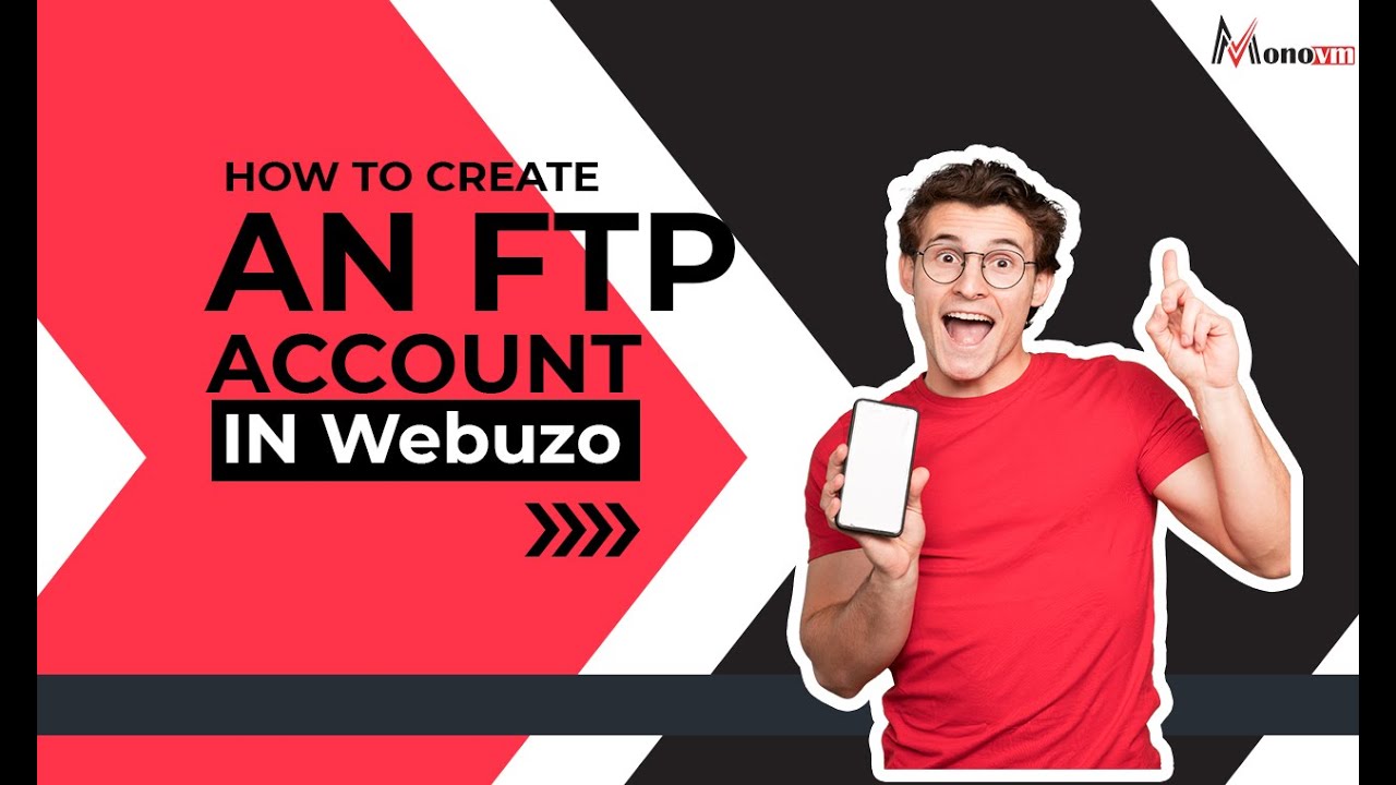 How to create FTP account in Webuzo - YouTube