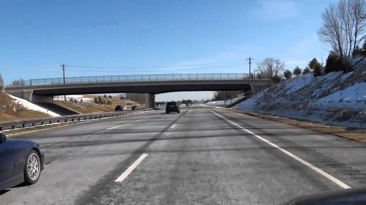 ICC Video Driving first 7 Miles | InterCounty Connector | MD - YouTube