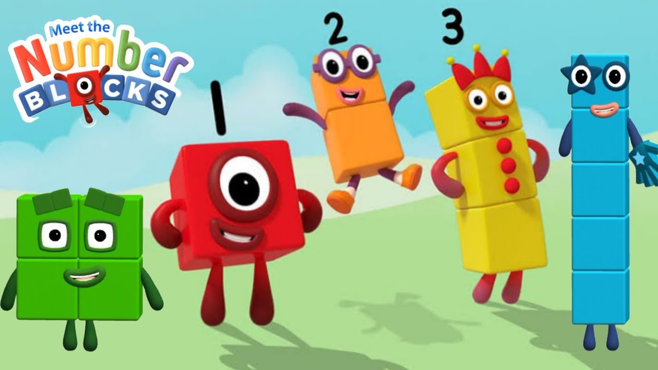 MEET NUMBERBLOCKS : COUNT & SING NUMBER 1 2 3 4 5 | KID CARTOON LEARN | KARTUN ANAK BELAJAR ...