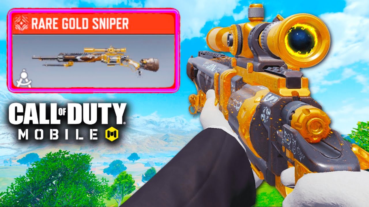 RARE GOLD SNIPER in COD MOBILE 🤯 - YouTube