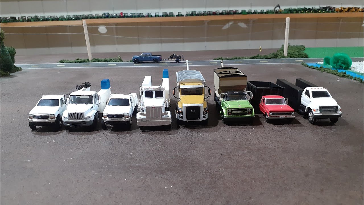 Custom Farm Trucks 1/64 Scale - YouTube