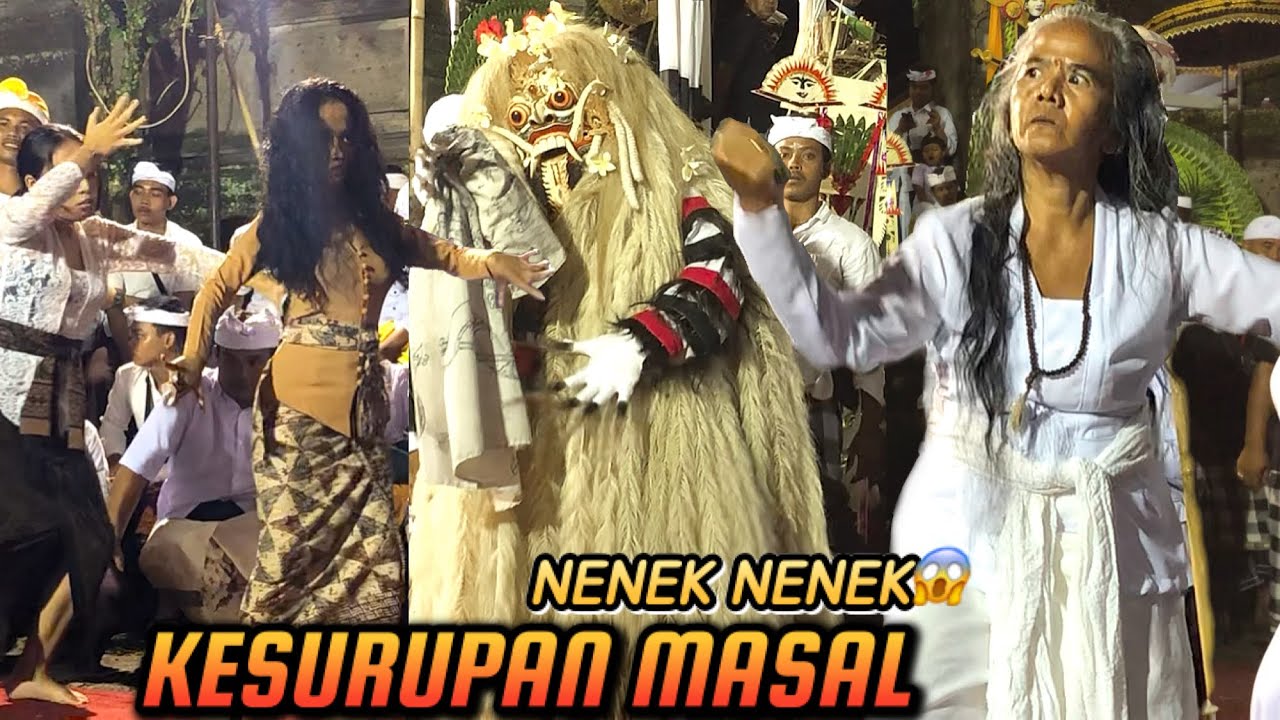 Calonarang Ida Sesuhunan Pura Dalem Kekeran Manik Gunung Di Pura Natar