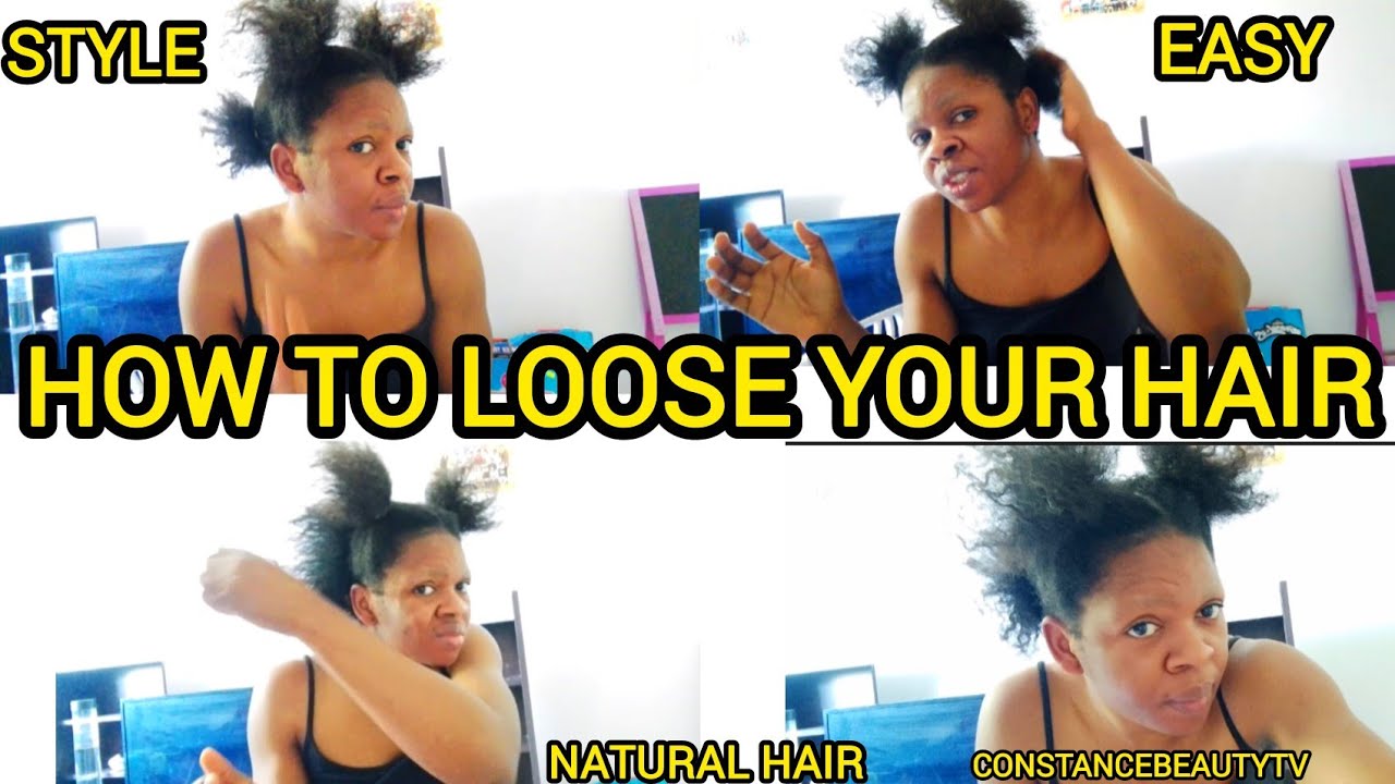 Easiest ways to loose your hair from the scratch - YouTube