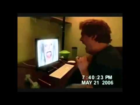 Scary Maze Reaction-Falcon Punch To Screen (SloMo)