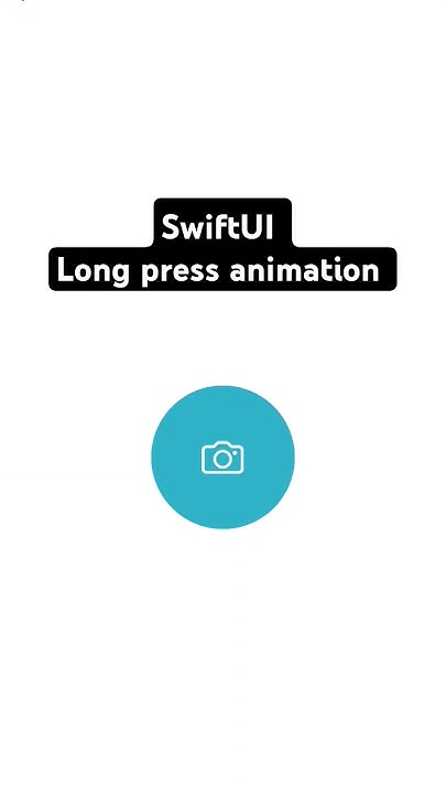 Animaciones Swiftui Long Press Animation Youtube