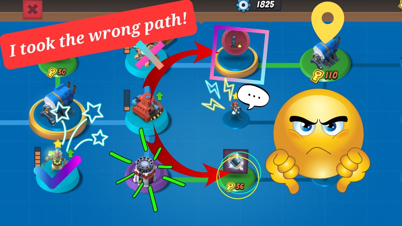 4ER 5ER: I took the wrong path! #boombeach #boombeachstrategy - YouTube