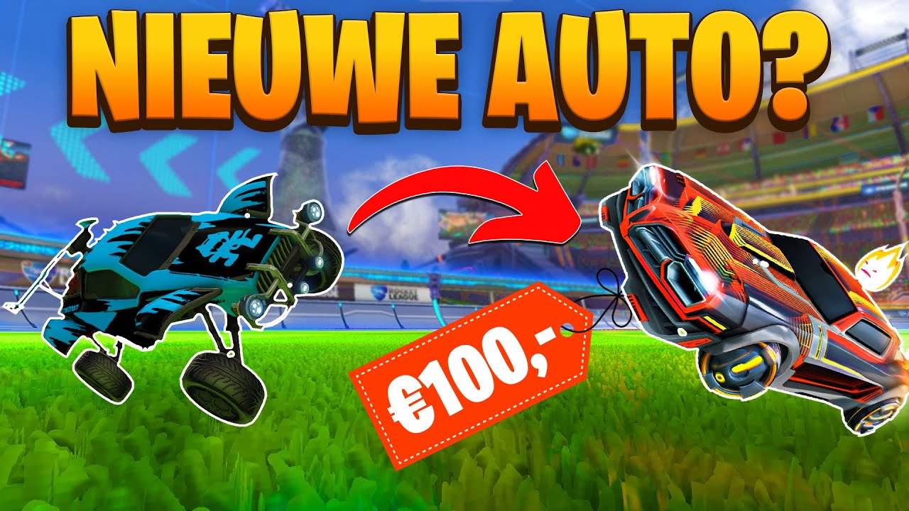 ZIEKE GOAL Met De NIEUWE AUTO in ROCKET LEAGUE! - YouTube