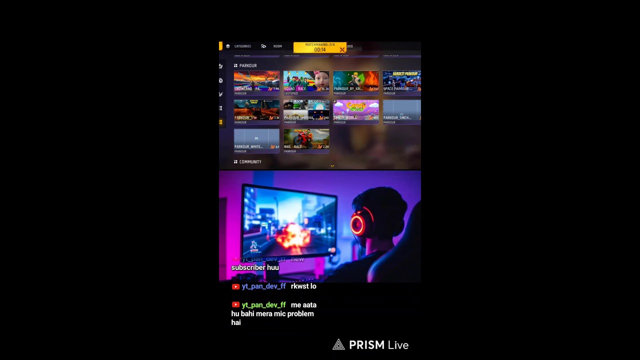Live streaming of ROSHAN GAMING - YouTube