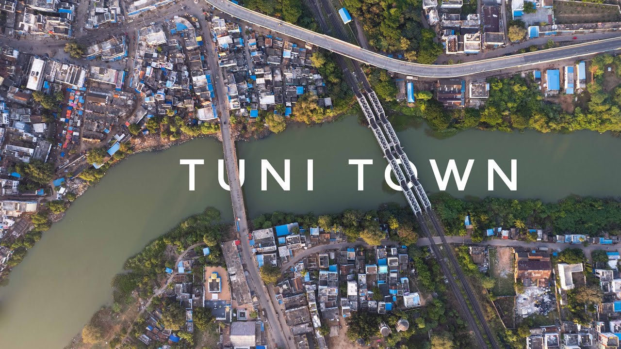 Tuni Town Drone Video - YouTube