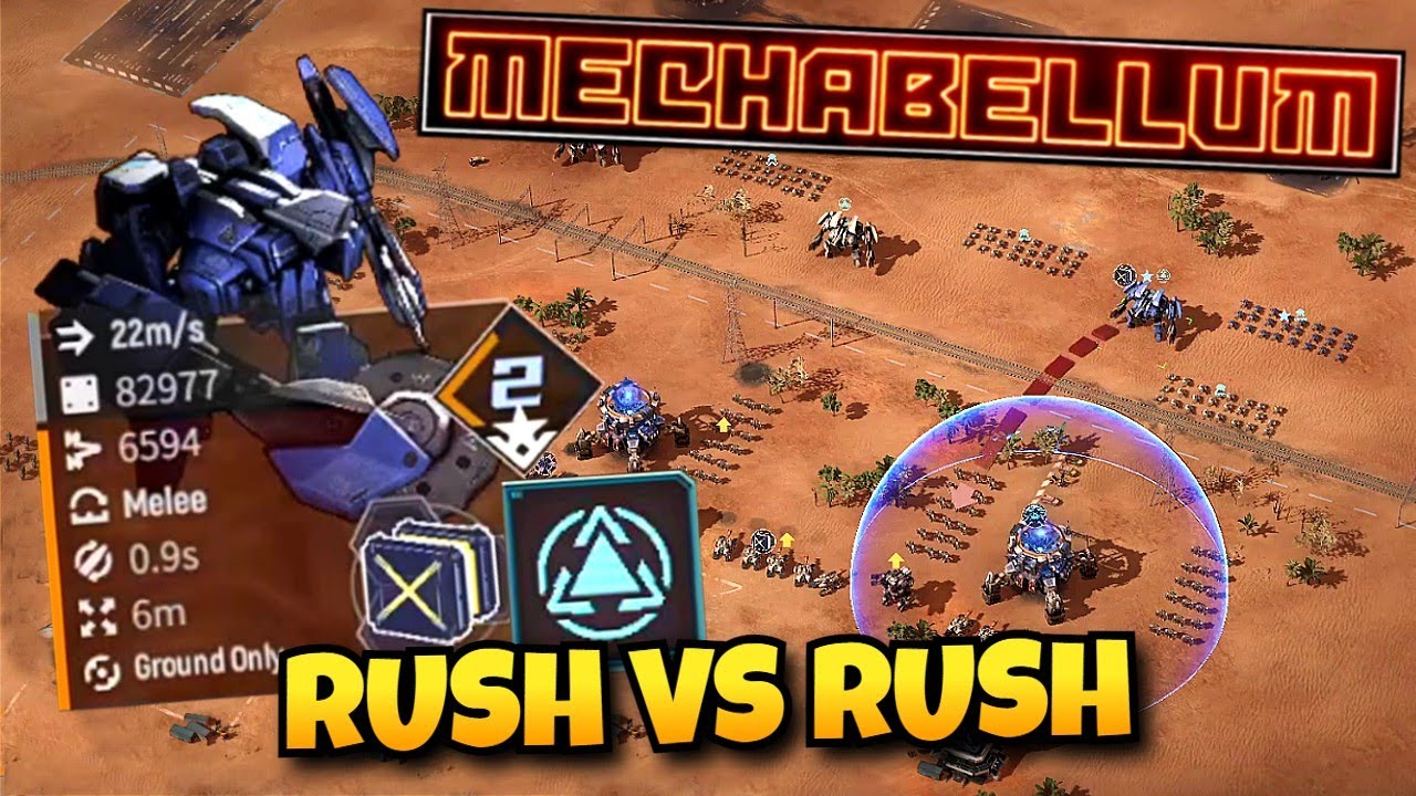 RUSHING AND BALL MUSTANG COUNTER (2 High Rank Matches) | Mechabellum ...