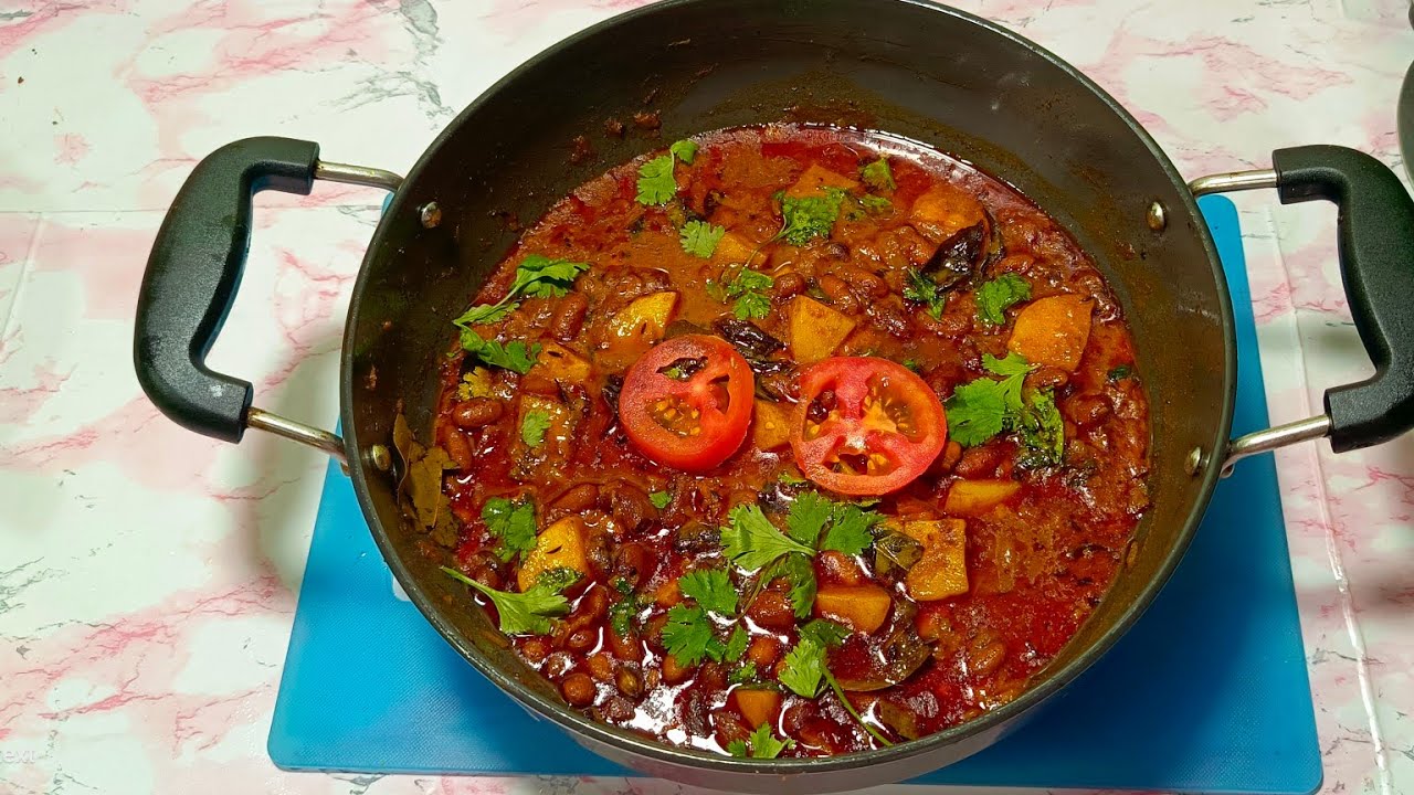 rajma aloo in new style|| easy recipe|| tasty recipe - YouTube