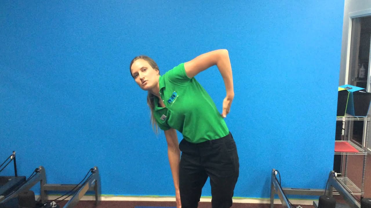 Lower Back Stretch: Quadratus Lumborum - YouTube