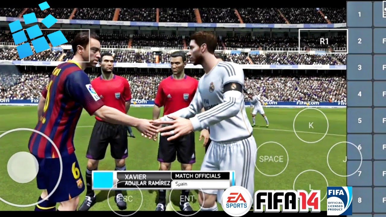 FIFA 14 PC (Android) Emulator Exagear - YouTube