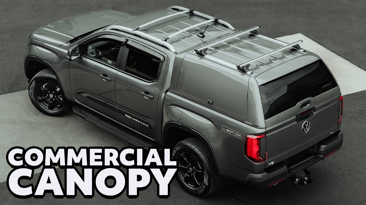 2023 VW Amarok Alpha CMX Commercial Hardtop Canopy with Lift-Up Side ...
