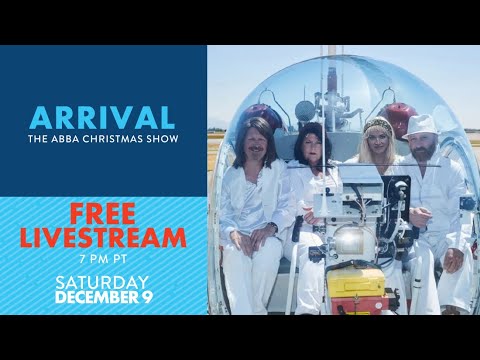 LIVE: ARRIVAL - THE ABBA CHRISTMAS SHOW 7PM PST December 9 | Blue Frog Studios - YouTube