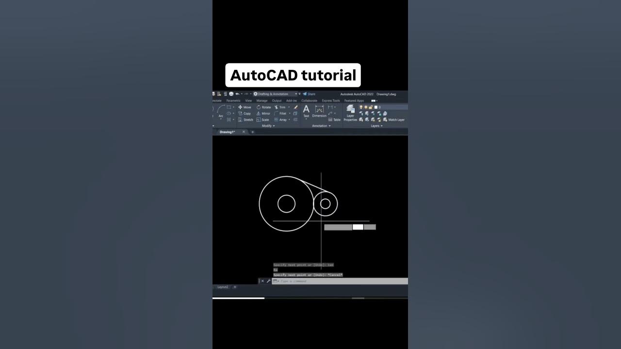 AutoCAD tutorials for beginners - YouTube