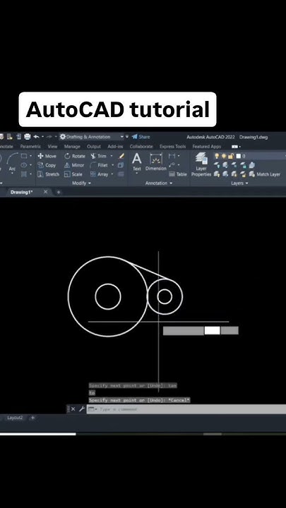 AutoCAD tutorials for beginners - YouTube
