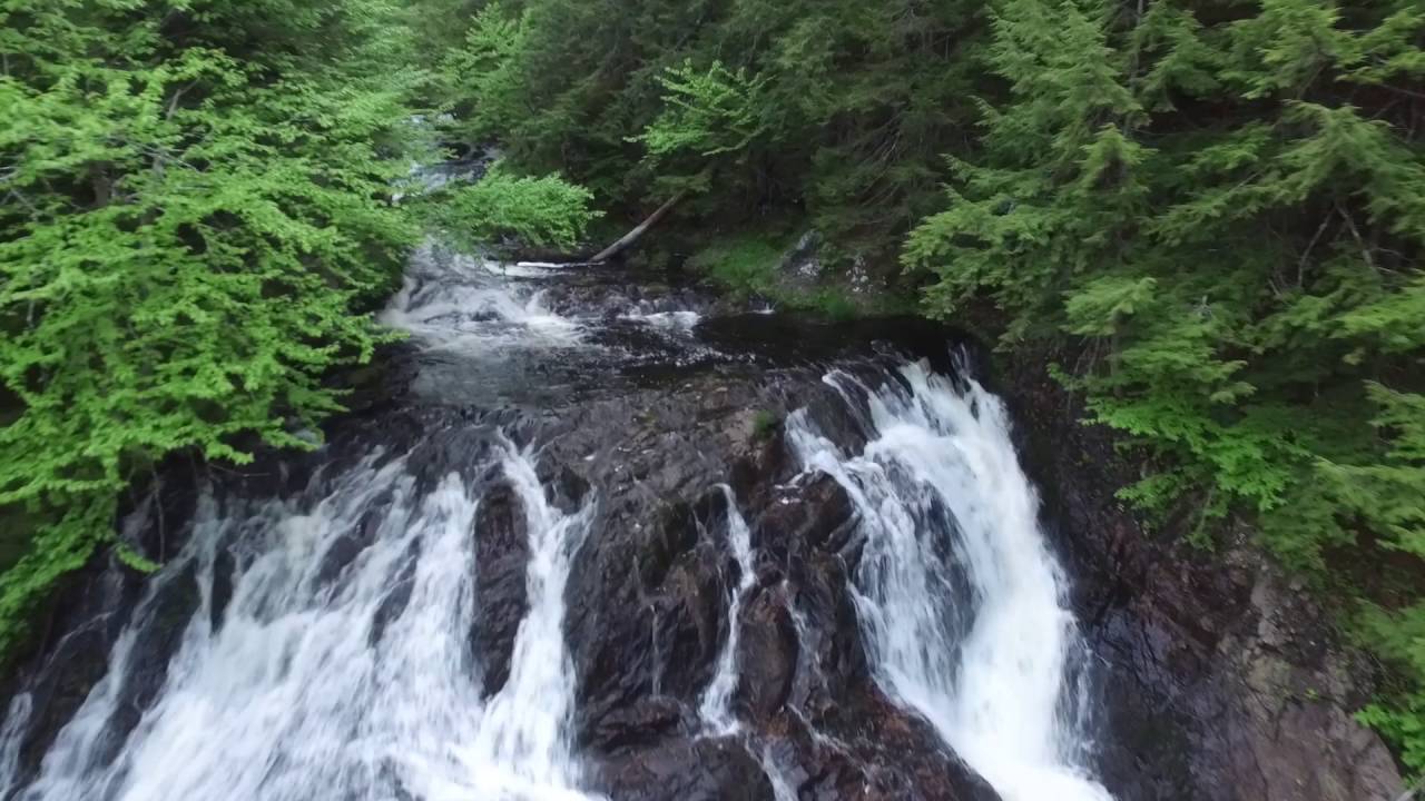 Black Brook Falls, Nova Scotia - YouTube