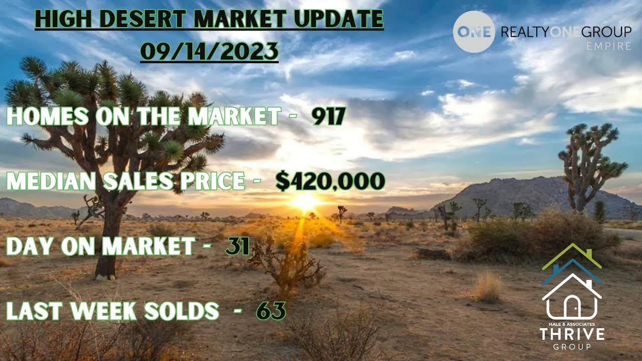 High Desert Market Update 09/15/2023 - YouTube