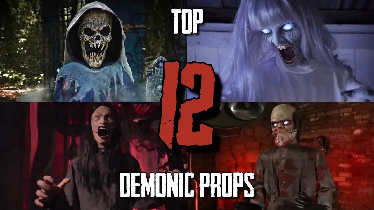 Top 12 Most Demonic Spirit Halloween Animatronics - YouTube