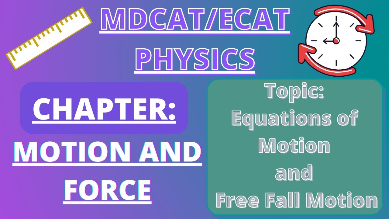 Review of Equations of Uniformly Accelerated Motion and Free Fall ...
