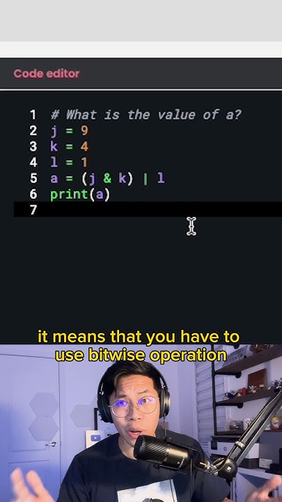 Have you heard of bitwise operation? 👀 #computerscience #coding #python #stem #apcs - YouTube