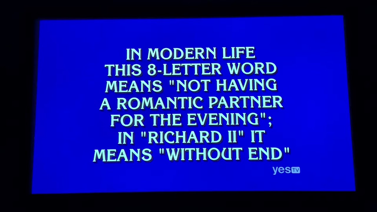 Double Jeopardy, Jessica Babbitt Day 4 - Alex has been there (3/16/20 ...