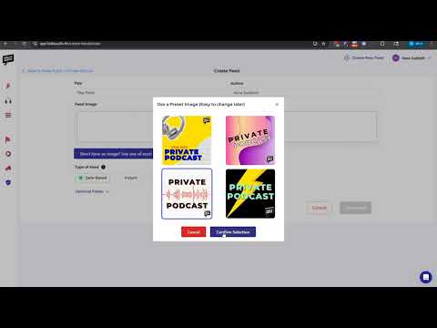 Create a Private Test Feed on Hello Audio in less than 3 Minutes