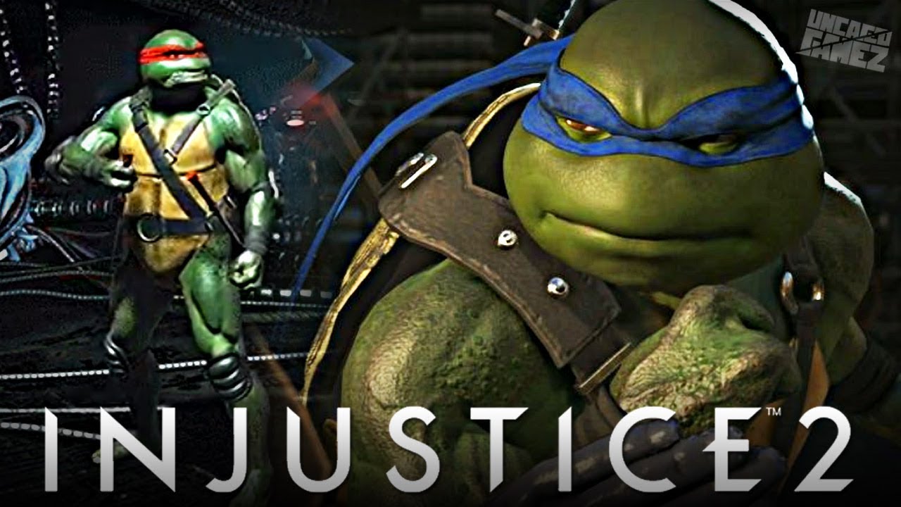Injustice 2: NEW Teenage Mutant Ninja Turtles Teasers!! - YouTube