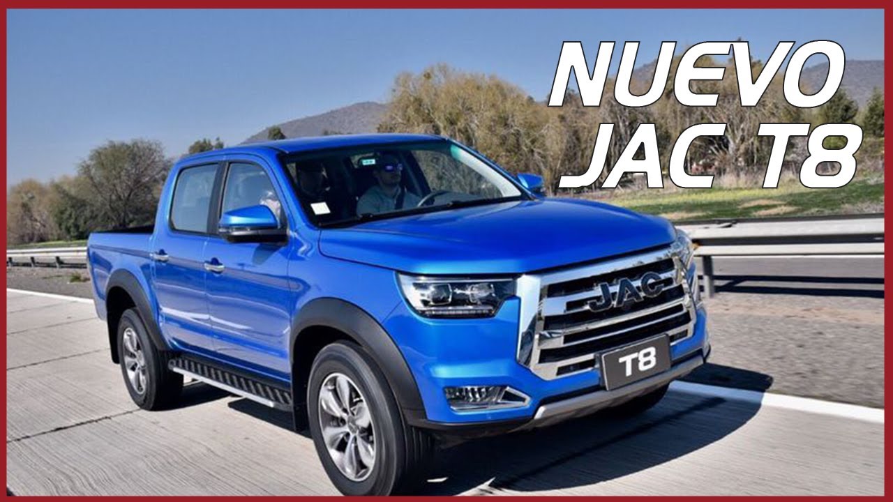 La nueva Pick-up JAC T8 ahora con un diseño más agresivo. - YouTube