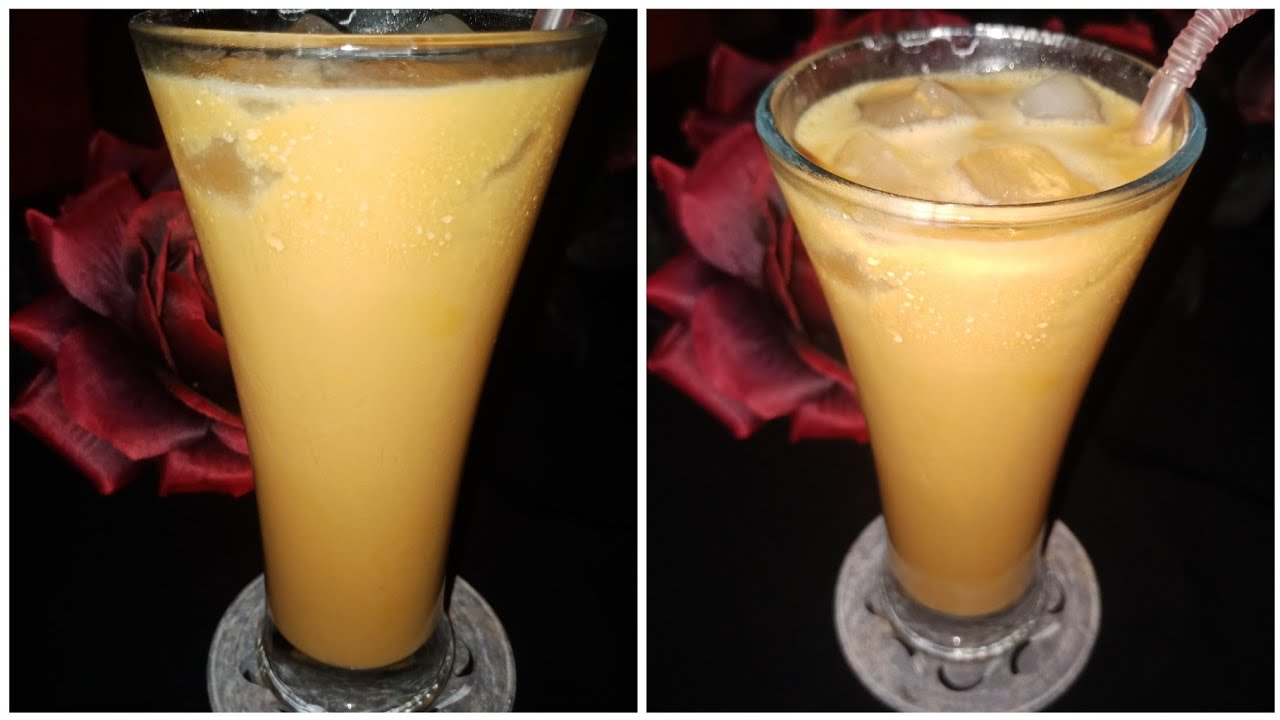Mango Iced Coffee /ম্যাংগো আইসড কফি রেসিপি/how to make mango iced ...