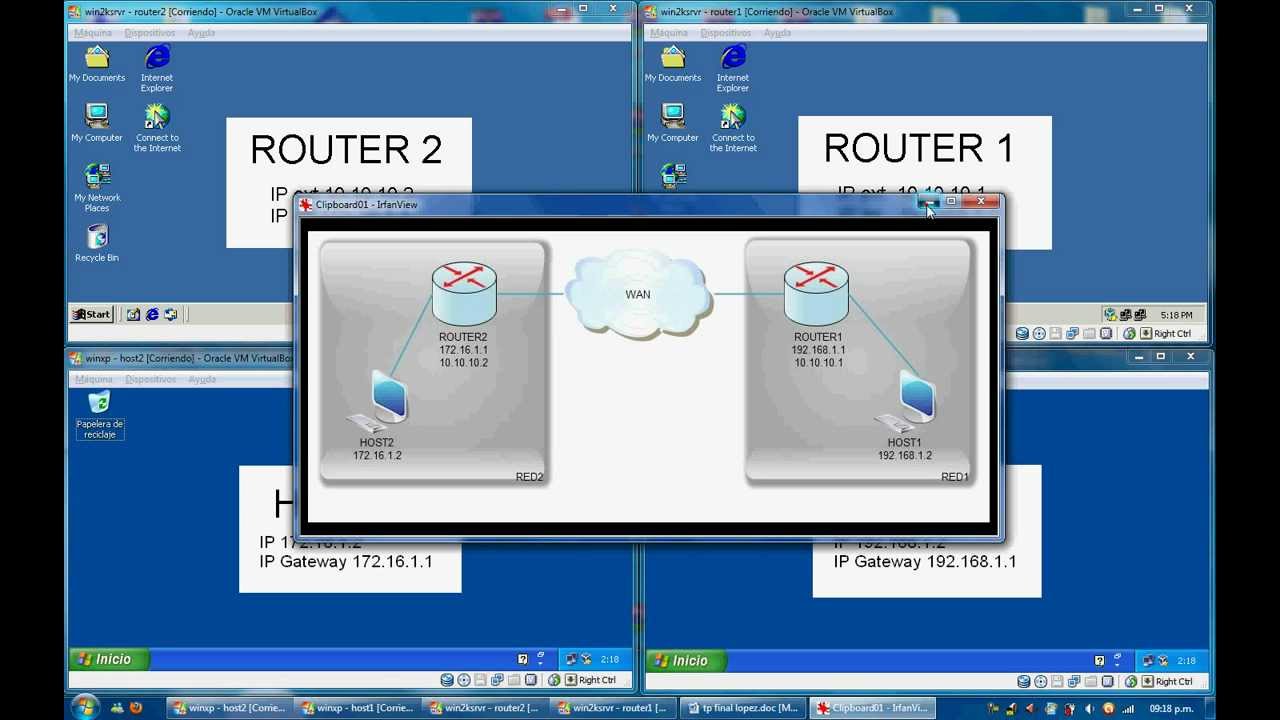 Windows - how to route - routing service - static routing - ospf - rip ...