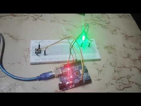 Arduino Uno with light blinking using Button. - YouTube