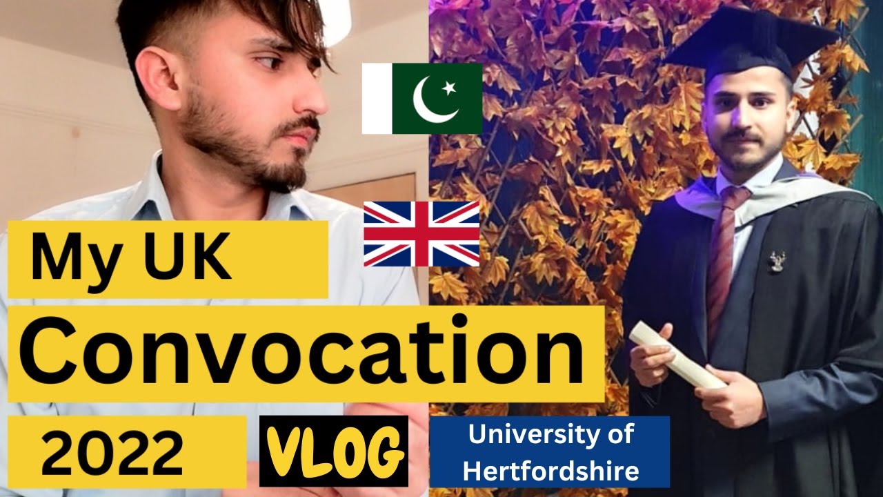 My UK Convocation 2022🇵🇰🇬🇧| Master's Graduation Ceremony || University ...
