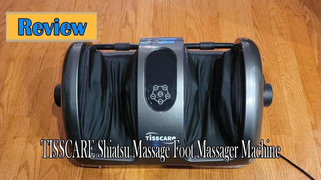 TISSCARE Shiatsu Massage Foot Massager Machine Review - Love love love ...