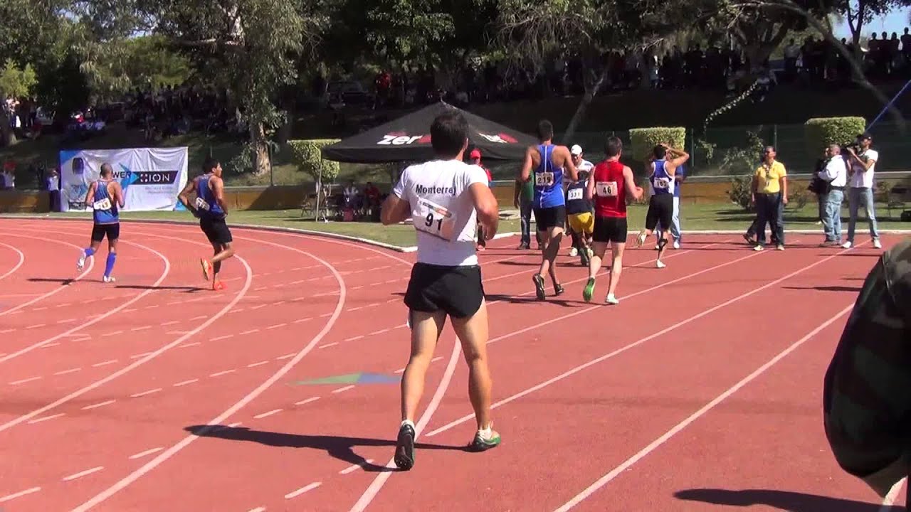 Final 200 metros planos varonil - YouTube