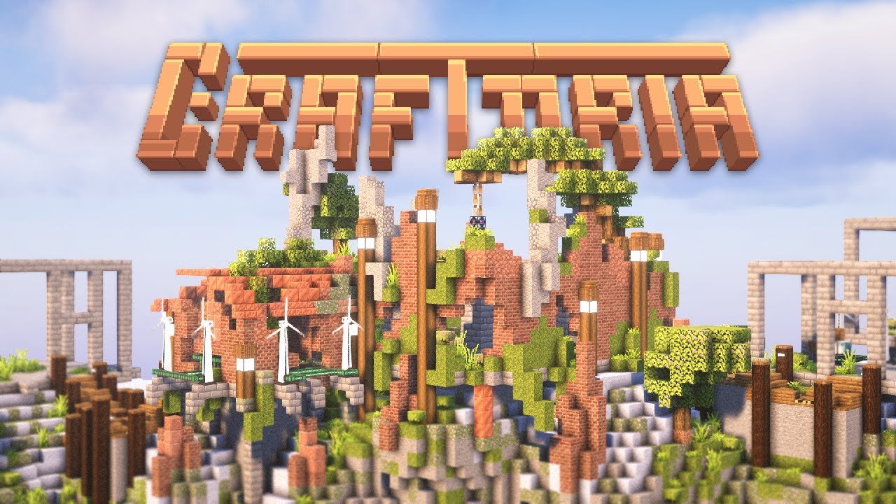 Craftoria Modpack EP9 Destroyed Factory Building Timelapse & Amazing ...