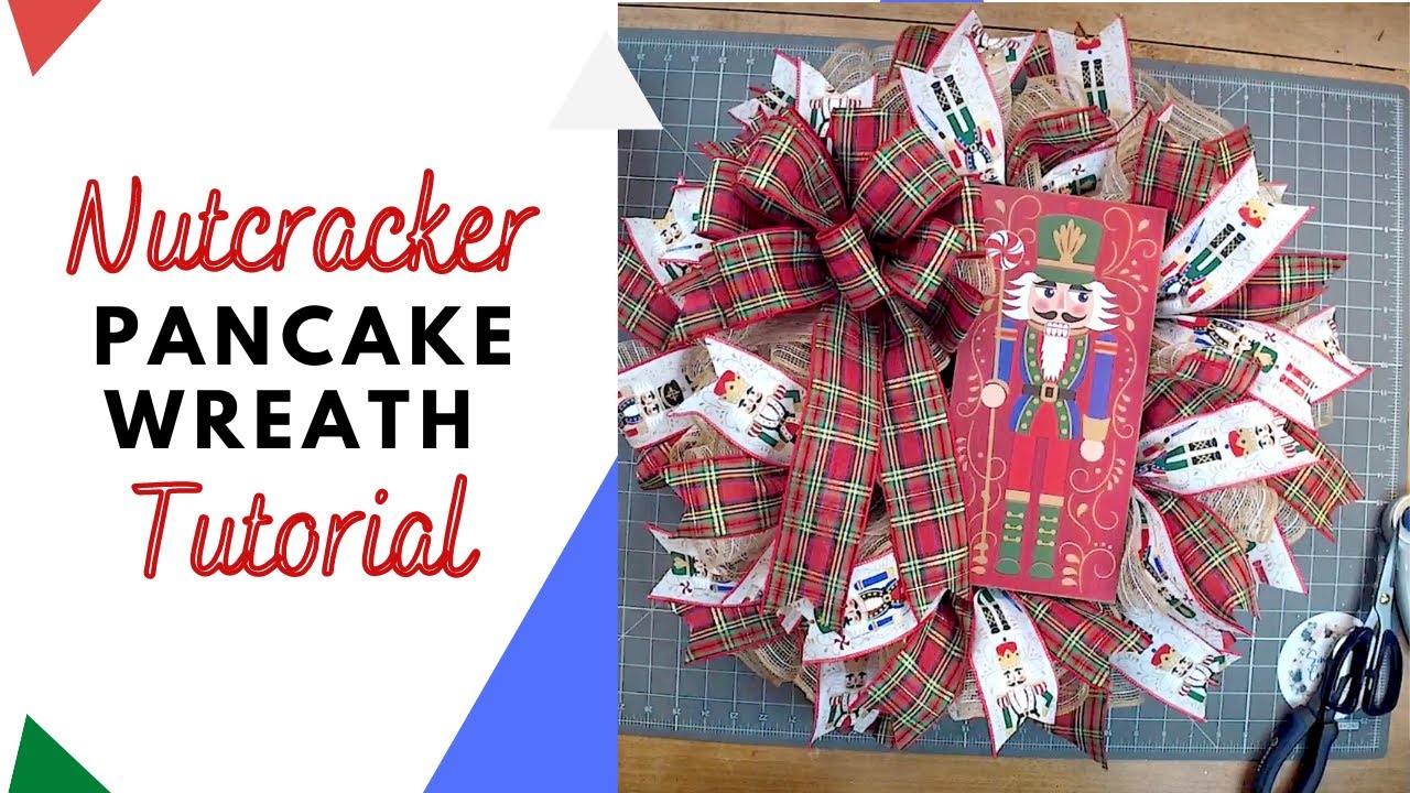 Nutcracker Pancake Wreath Tutorial - YouTube