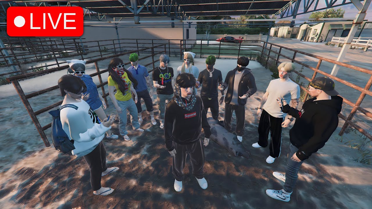 🔴LIVE : FiveM - FT vs SR ล่า 24 อุ้ม 3 เอ๋อ ! - YouTube